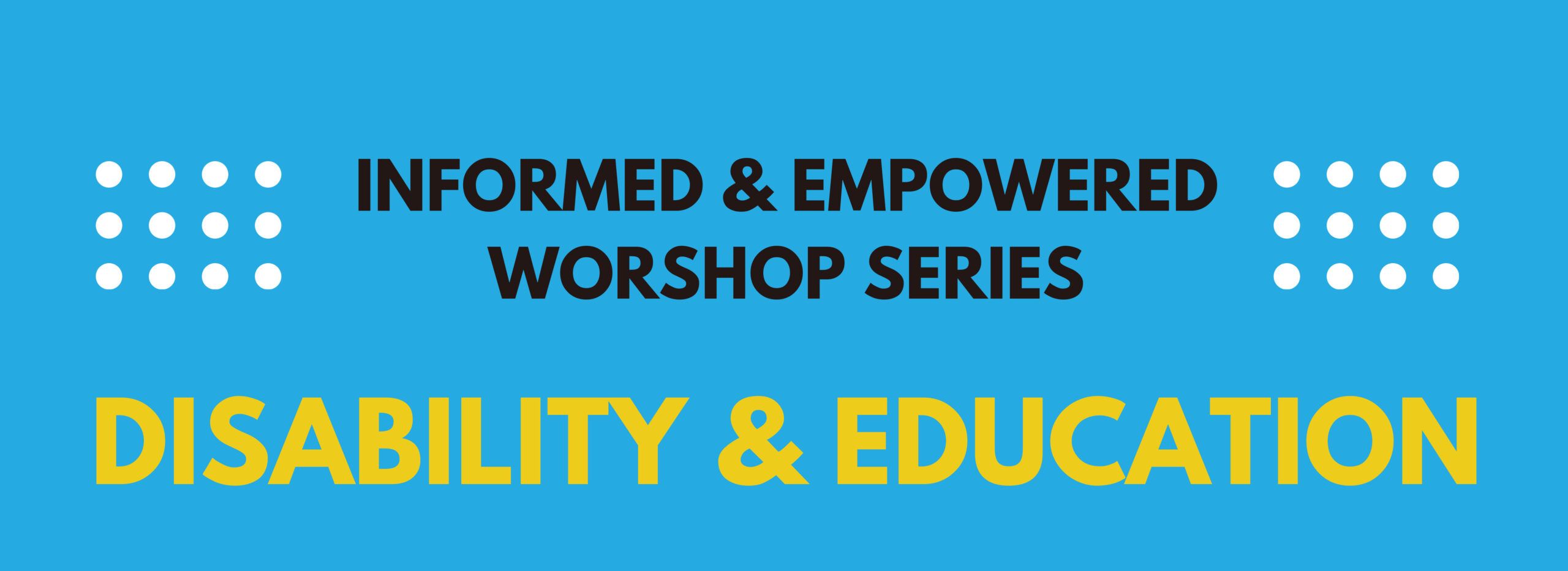 Disability & Education - Action for People with Disability